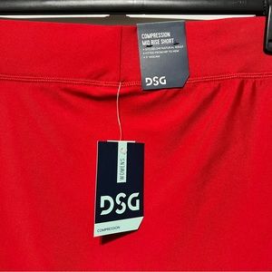 DSG | Shorts | Dsg Womens 5 Core Compression Mid Rise Short Tango Red ...